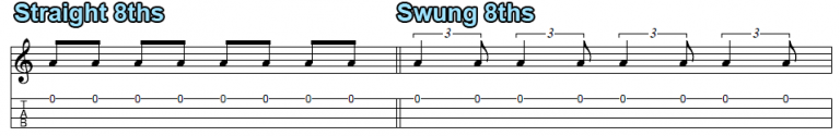 Swung Vs. Straight Rhythm Explained - Rock Class 101